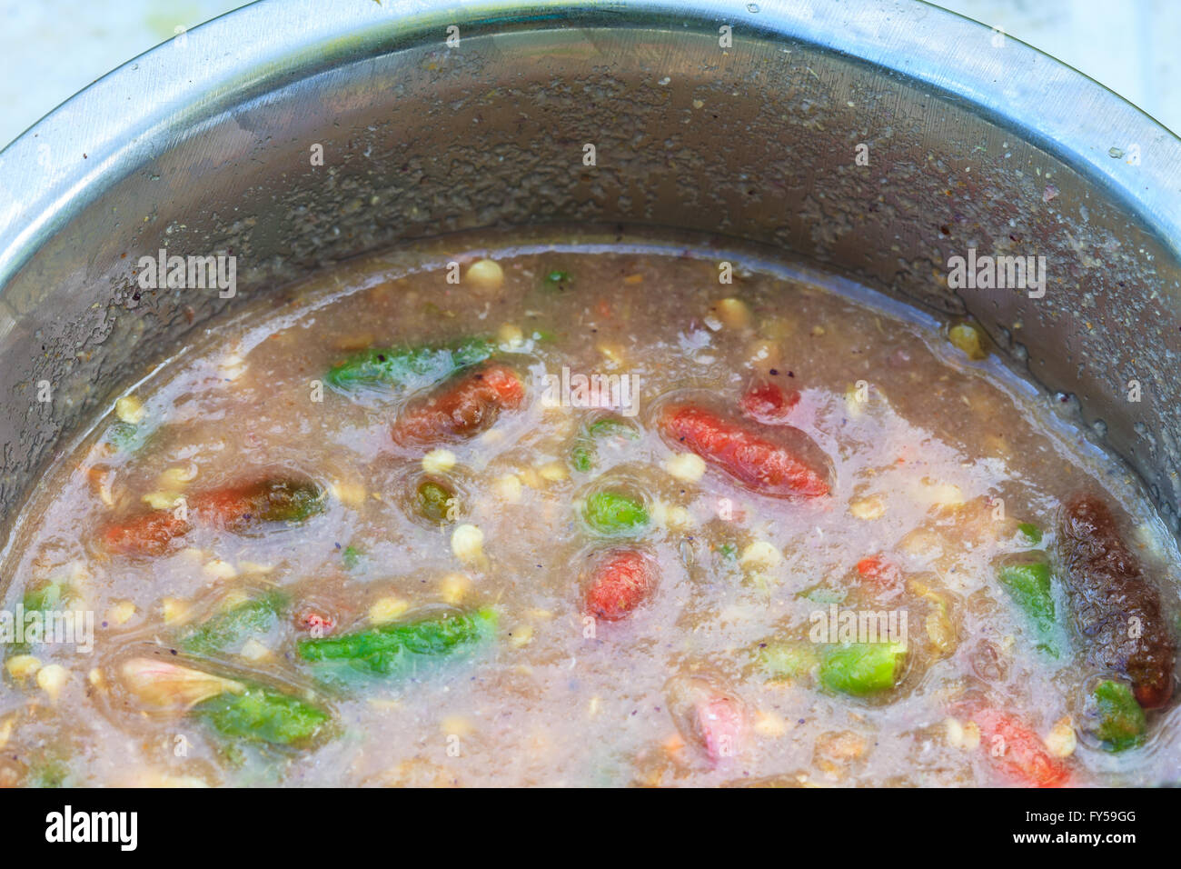 Hot water paste hi-res stock photography and images - Alamy