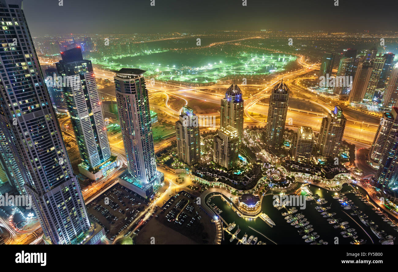 Tall building night view hi-res stock photography and images - Alamy