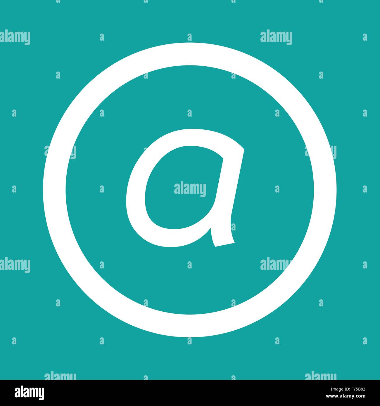 Basic font letter a icon Illustration design Stock Vector Image & Art ...