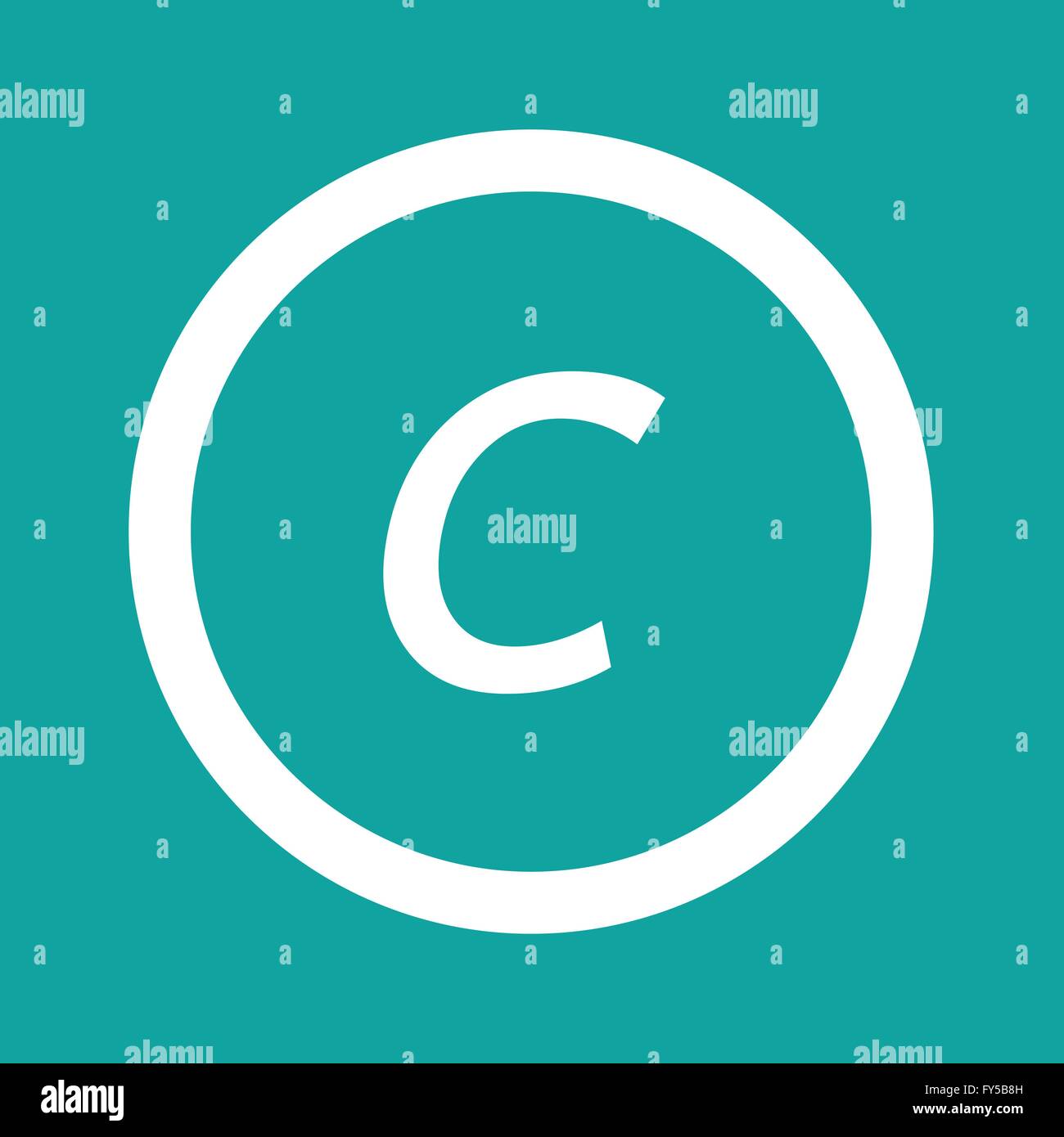 Basic font letter c icon Illustration design Stock Vector Image & Art ...