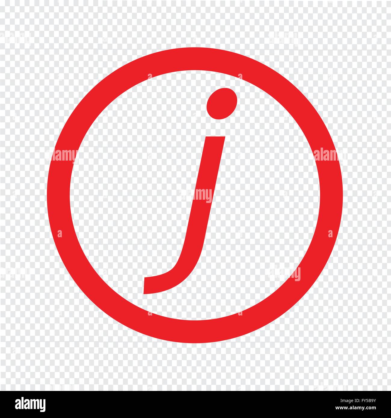 Basic font letter j icon Illustration design Stock Vector Image & Art ...