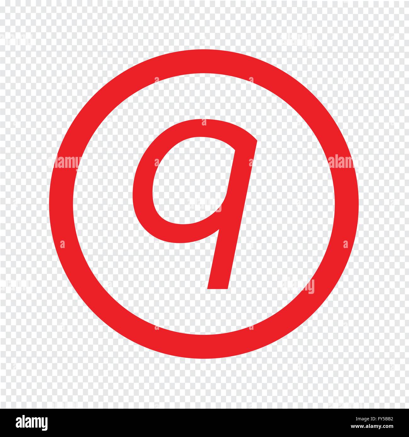 Basic font letter q icon Illustration design Stock Vector Image & Art ...
