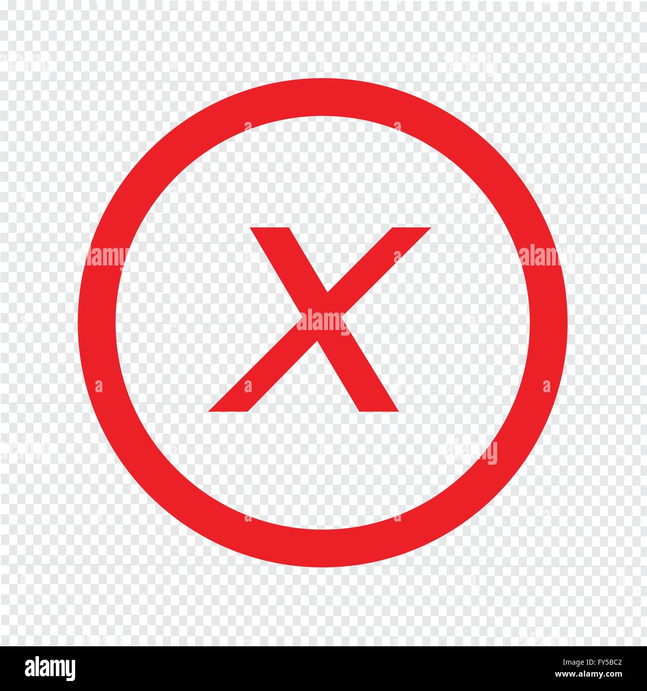 Basic font letter x icon Illustration design Stock Vector Image & Art ...