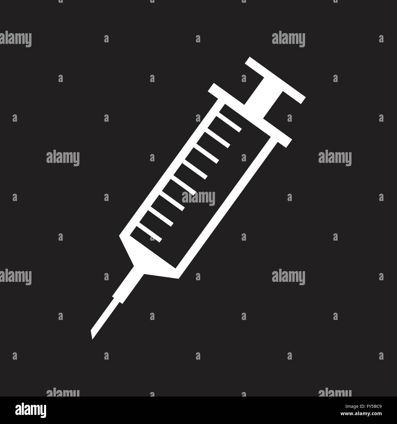 Syringe Icon Illustration design Stock Vector Image & Art - Alamy