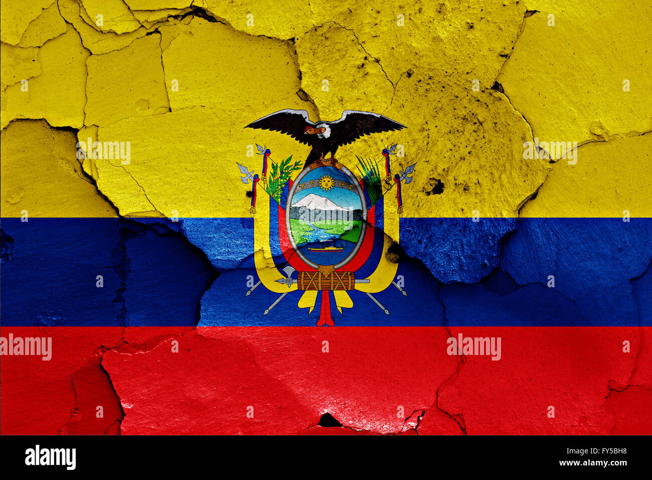 Ecuador flag hi-res stock photography and images - Alamy