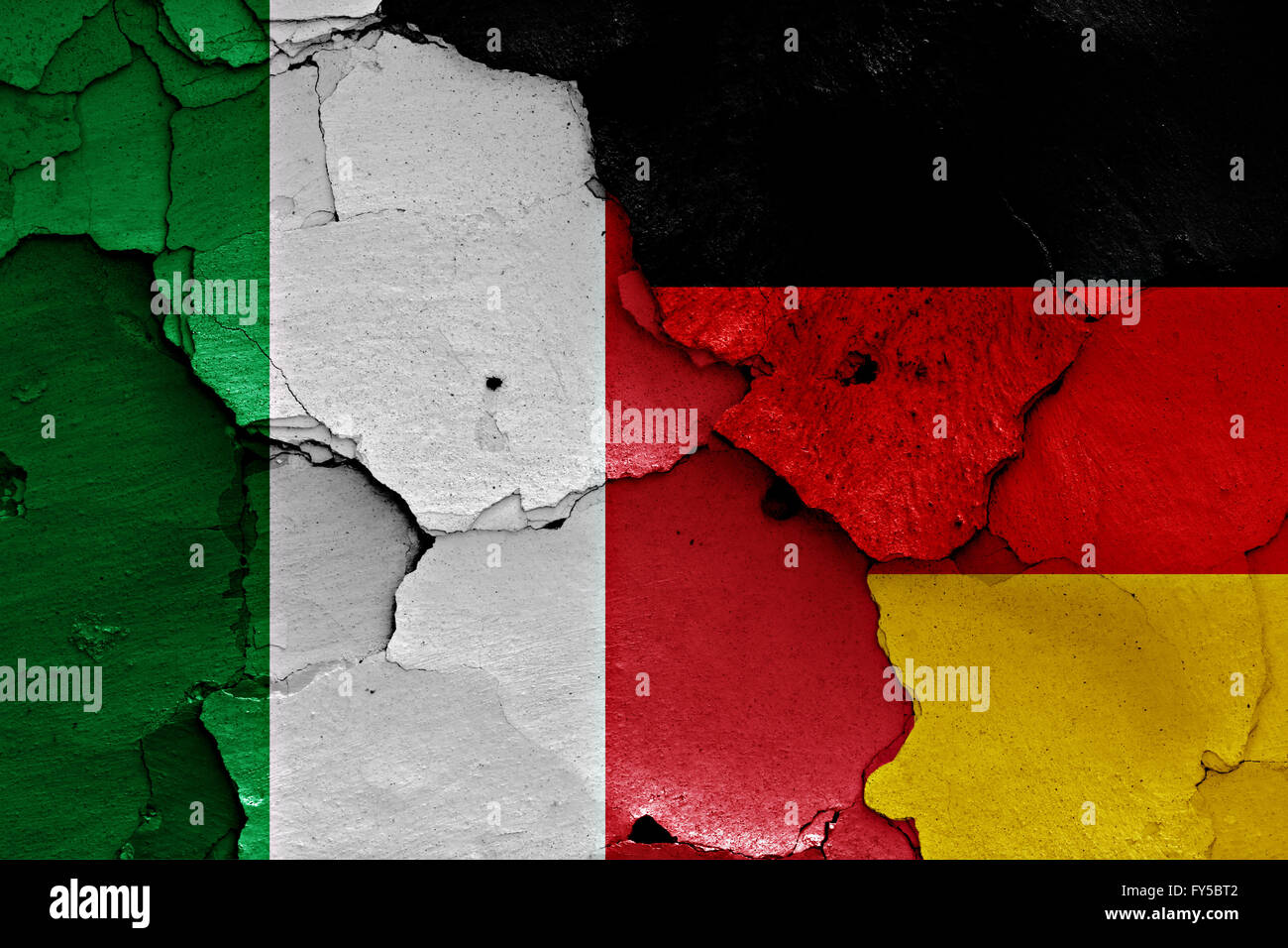 Germany italy flag hi-res stock photography and images - Alamy