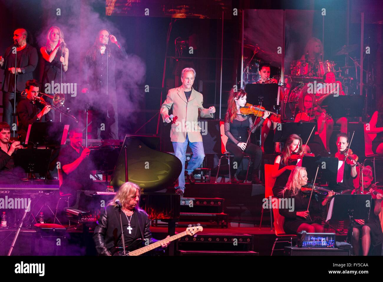 Singer and Keyboarder Steve Walsh from the Band Kansas on 31 March 2016 ...