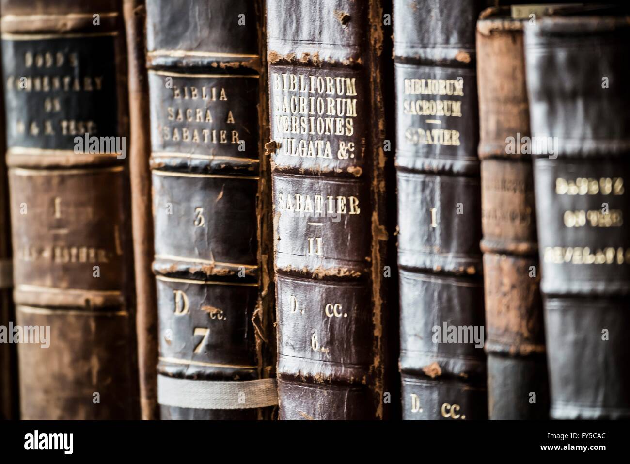 The Trinity Library of Trinity College in Dublin is one of the oldest ...