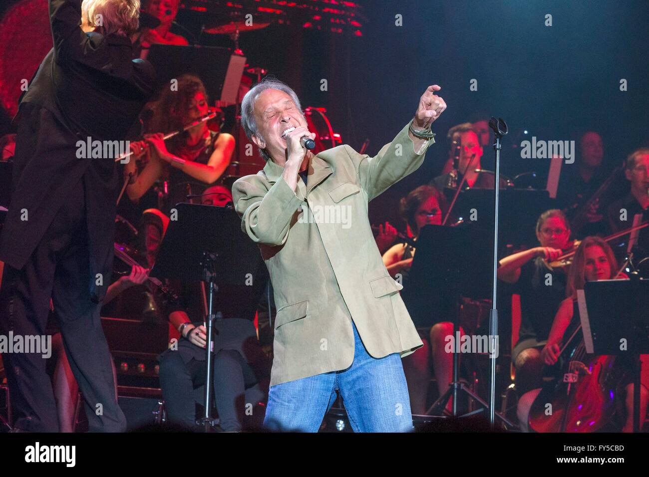 Singer and Keyboarder Steve Walsh from the Band Kansas on 31 March 2016 ...