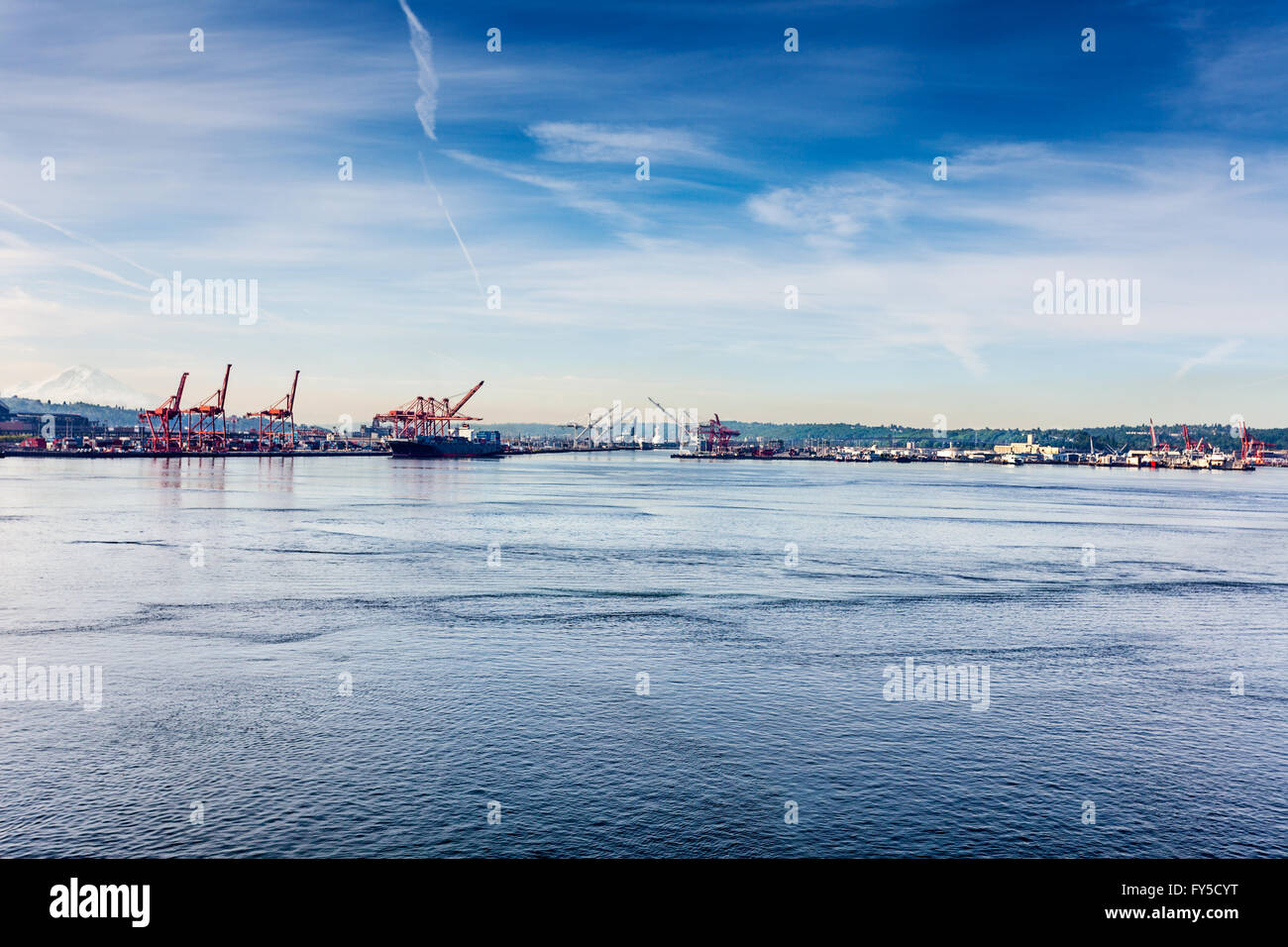 Puget Sound Elliott Bay High Resolution Stock Photography and Images ...