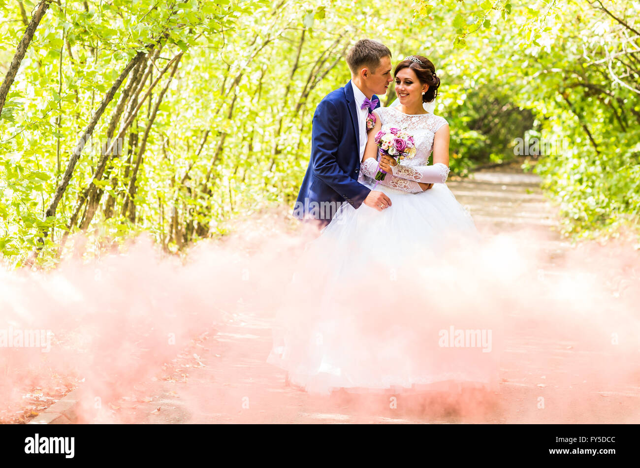 Portrait happy groom dancing first hi-res stock photography and images ...