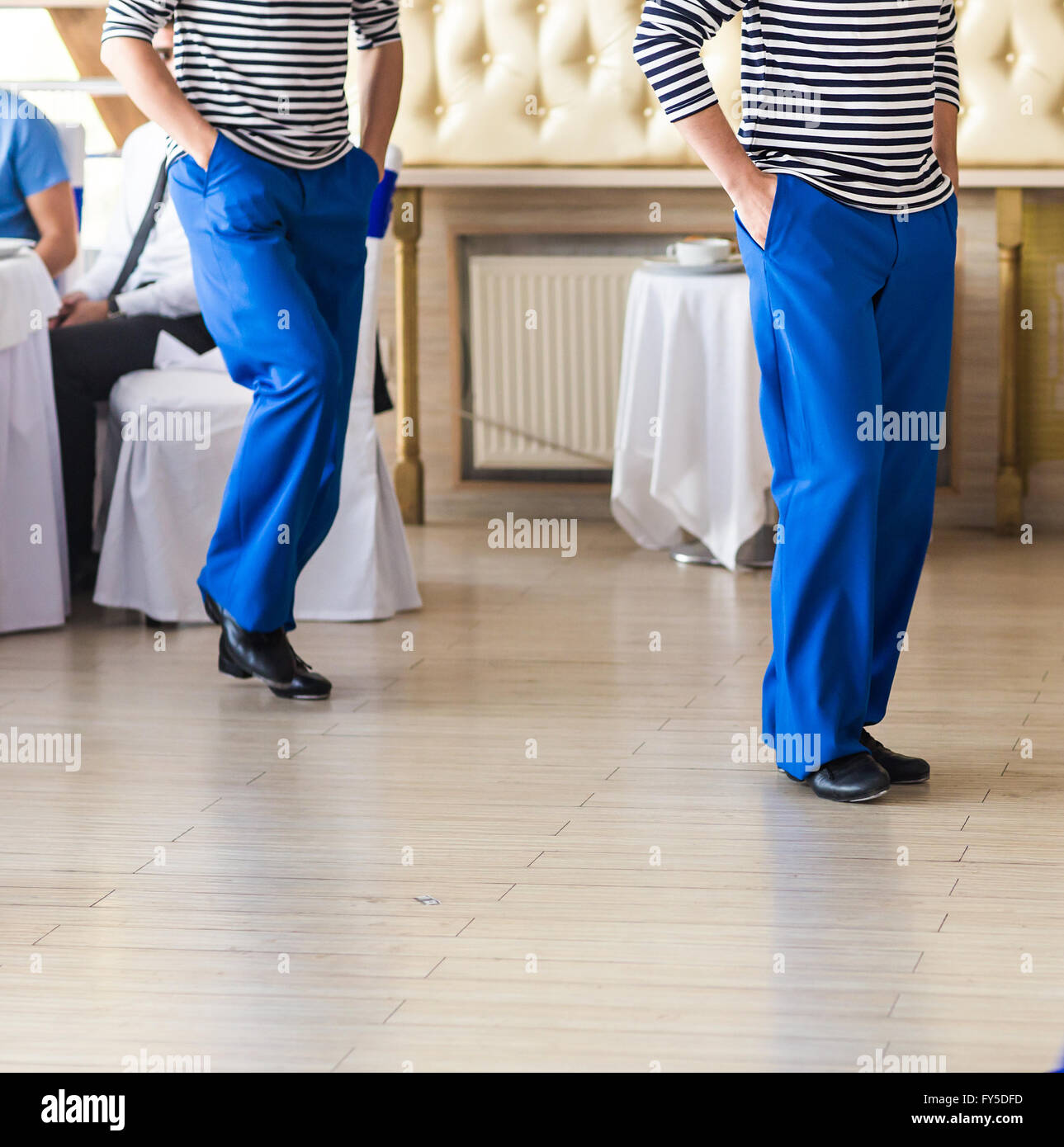 young dancer dressed as a sailor posing Stock Photo - Alamy
