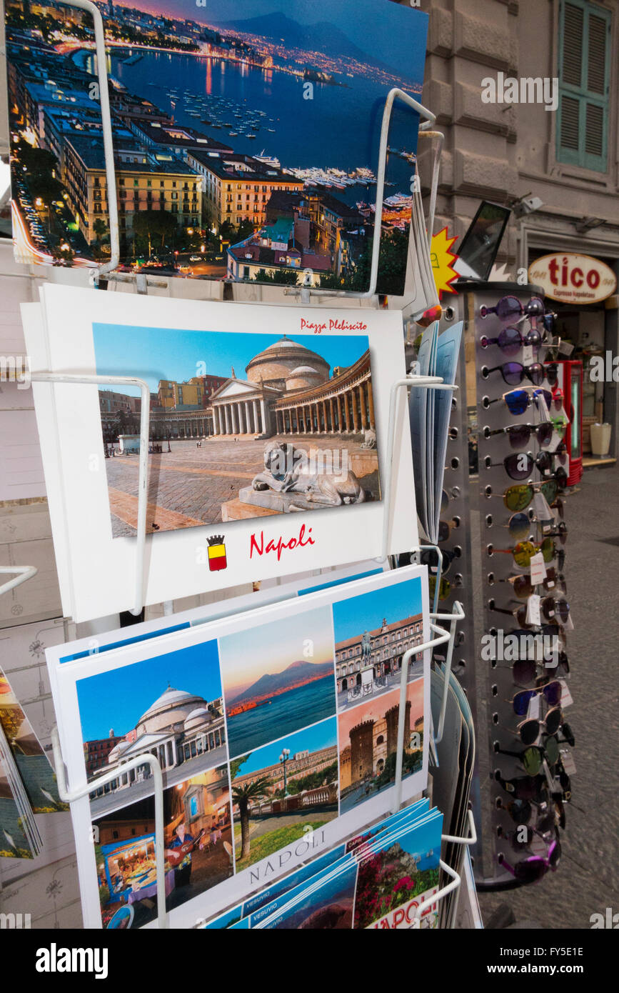 Souvenir stall display of postcards hi-res stock photography and images ...