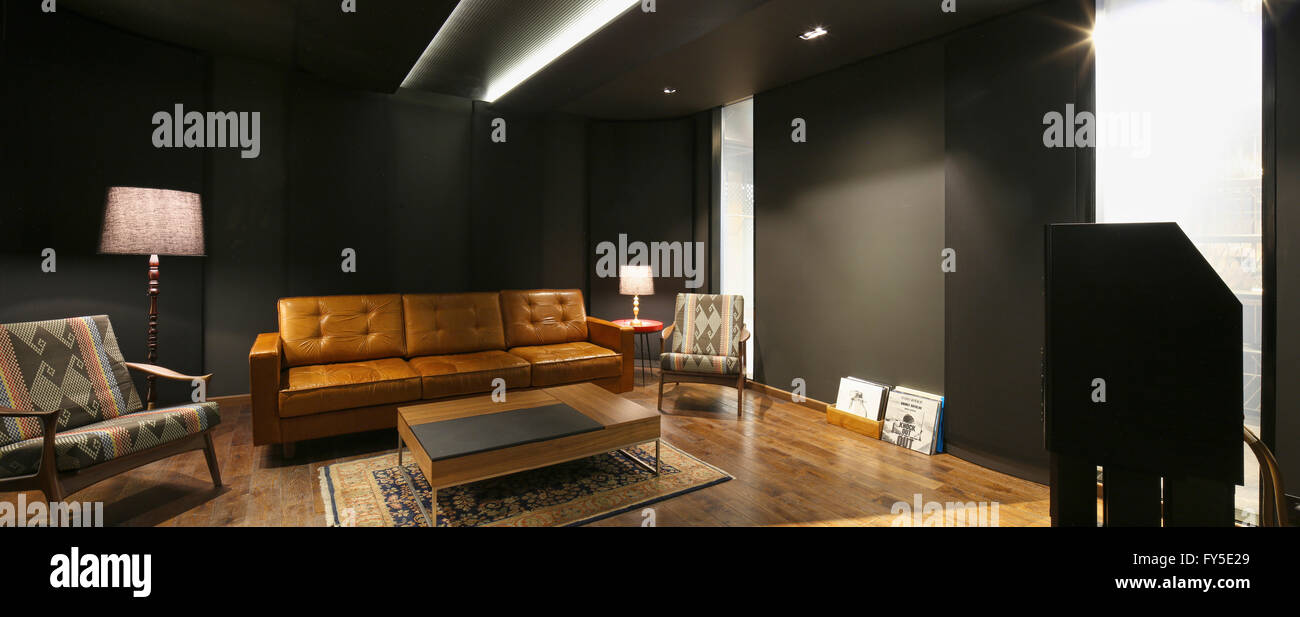 Audio demonstration area within the store. Abishek Gupta Shop, New ...