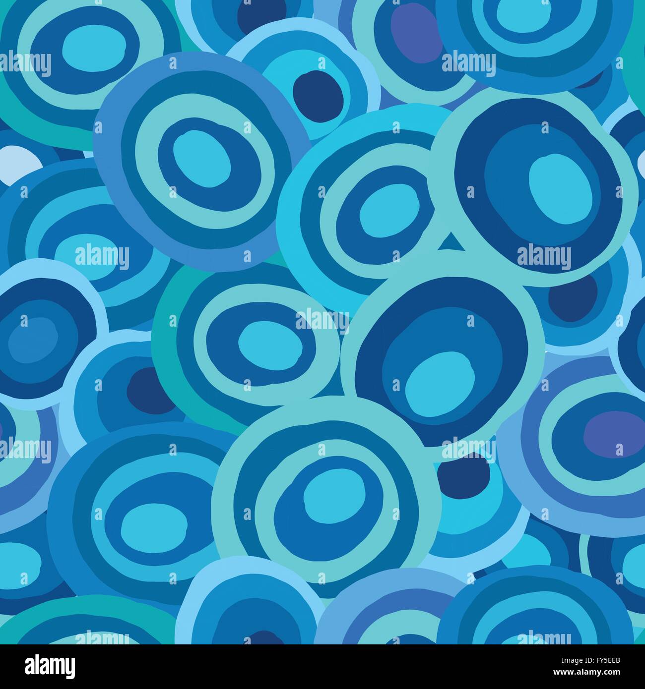 Circles in the sea Stock Vector Images - Alamy