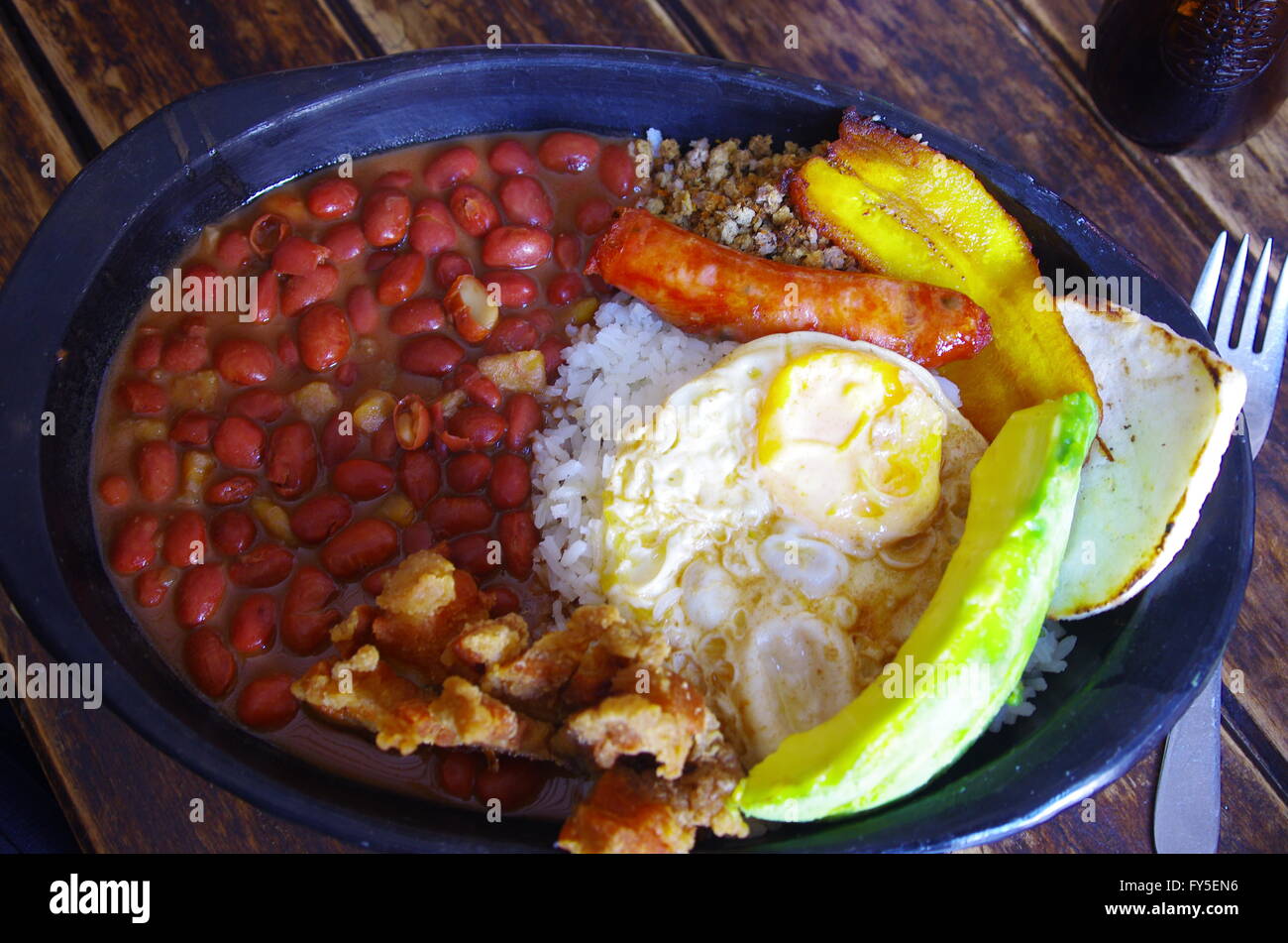 Typical dish of Colombia Stock Photo - Alamy