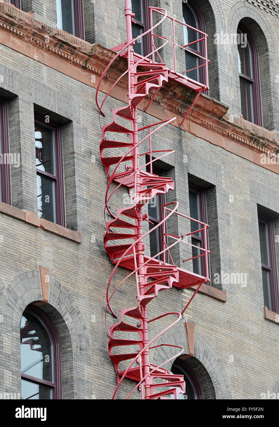 Red brick steps hi-res stock photography and images - Alamy