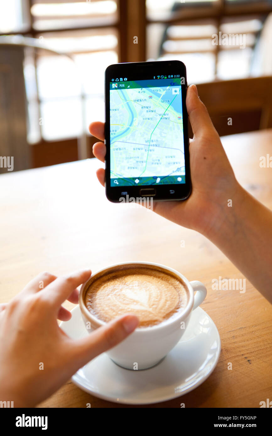 Mobile Life II Stock Photo - Alamy