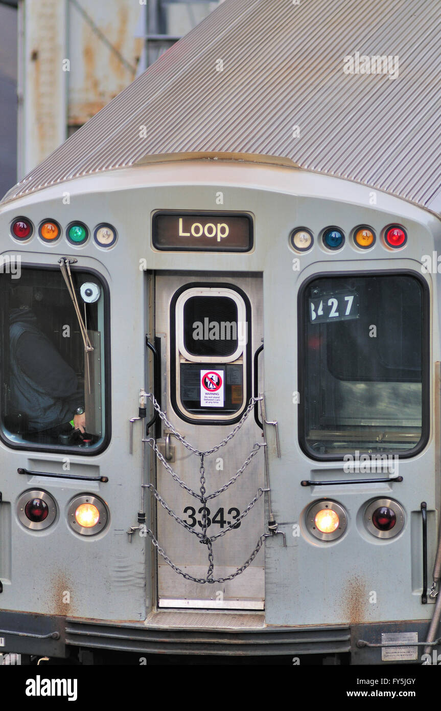 Chicago transit authority hi-res stock photography and images - Alamy