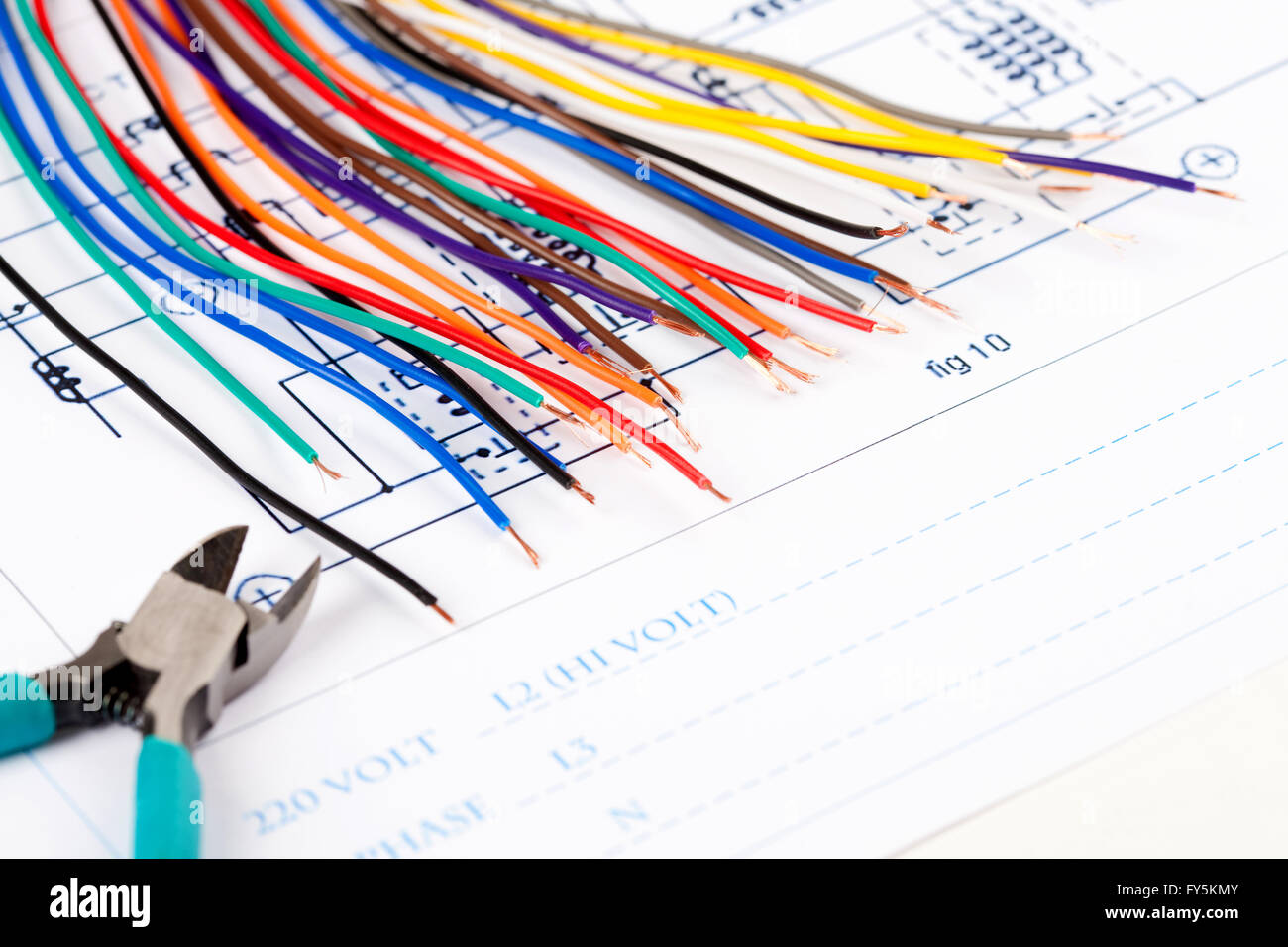 Fire Electrical safety Stock Photo - Alamy