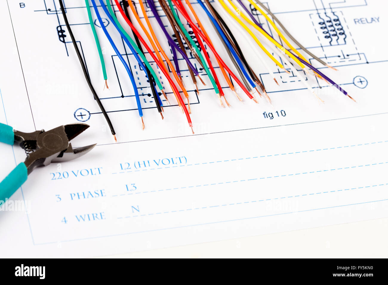 Fire Electrical safety Stock Photo - Alamy