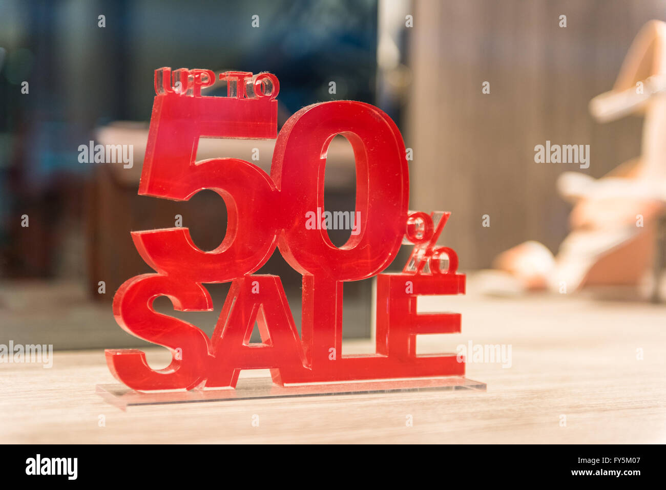 Sale signs mall hi-res stock photography and images - Alamy