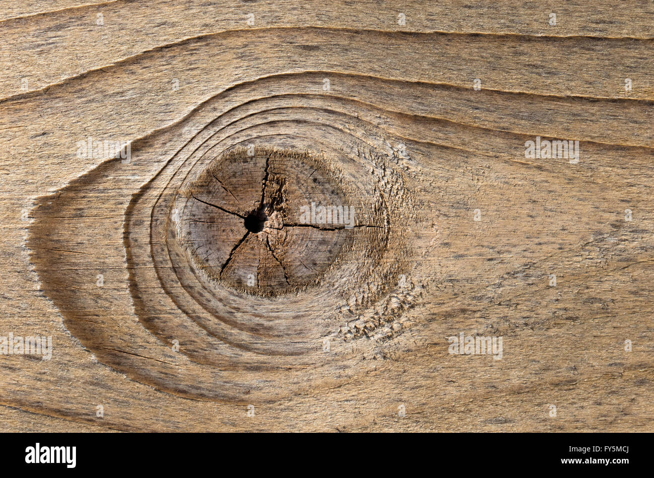 Old wood background, large knot in the wood Stock Photo - Alamy