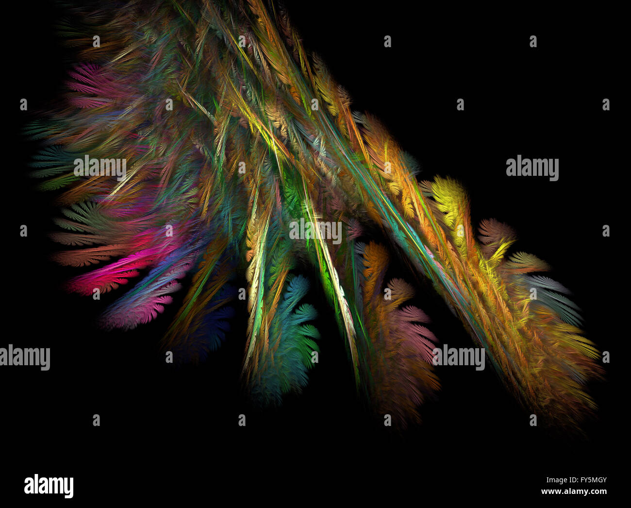 Abstract display of organic shapes hi-res stock photography and images ...