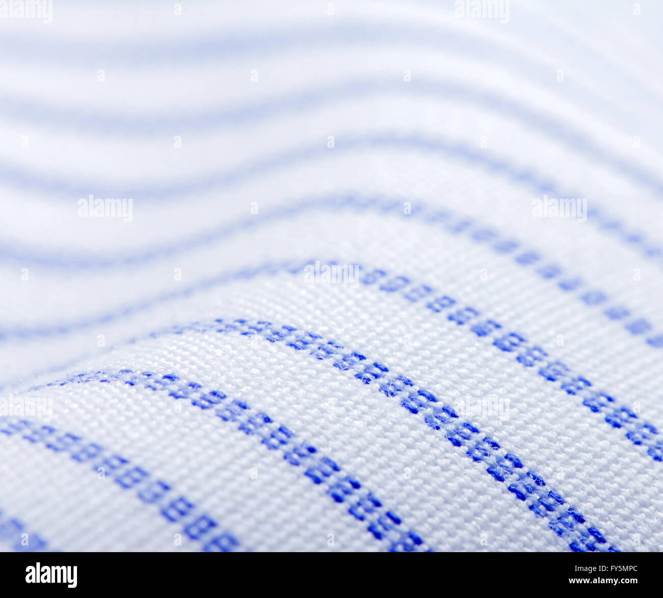 Elegant cotton shirt macro photo, textile industry background Stock ...