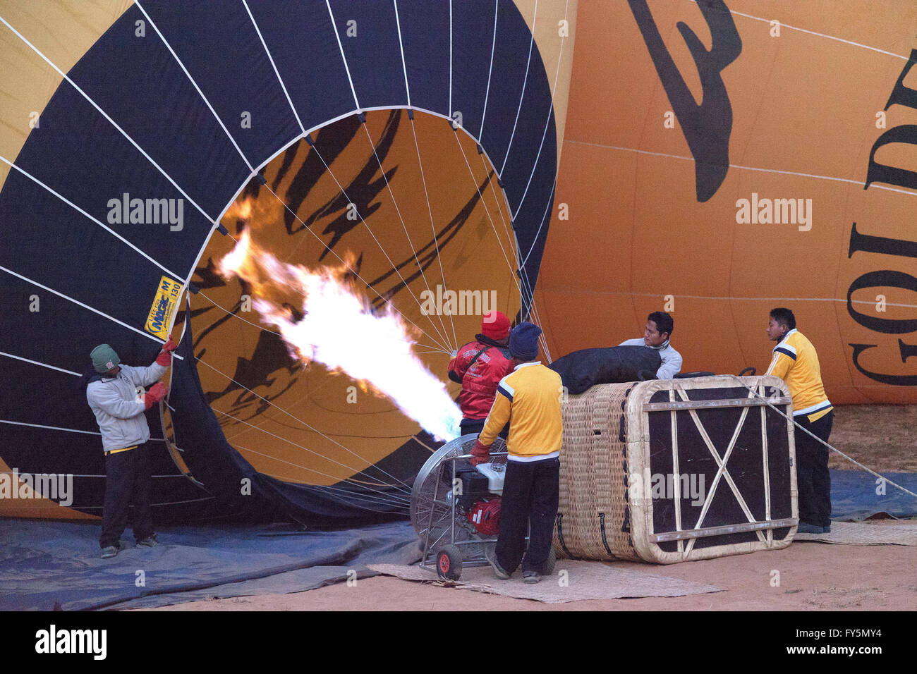 Balloon inflation preparation hi-res stock photography and images - Alamy