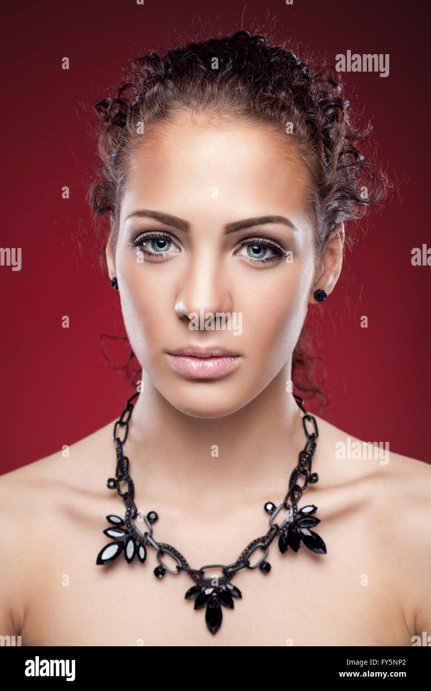 Naturally beautiful woman hi-res stock photography and images - Alamy