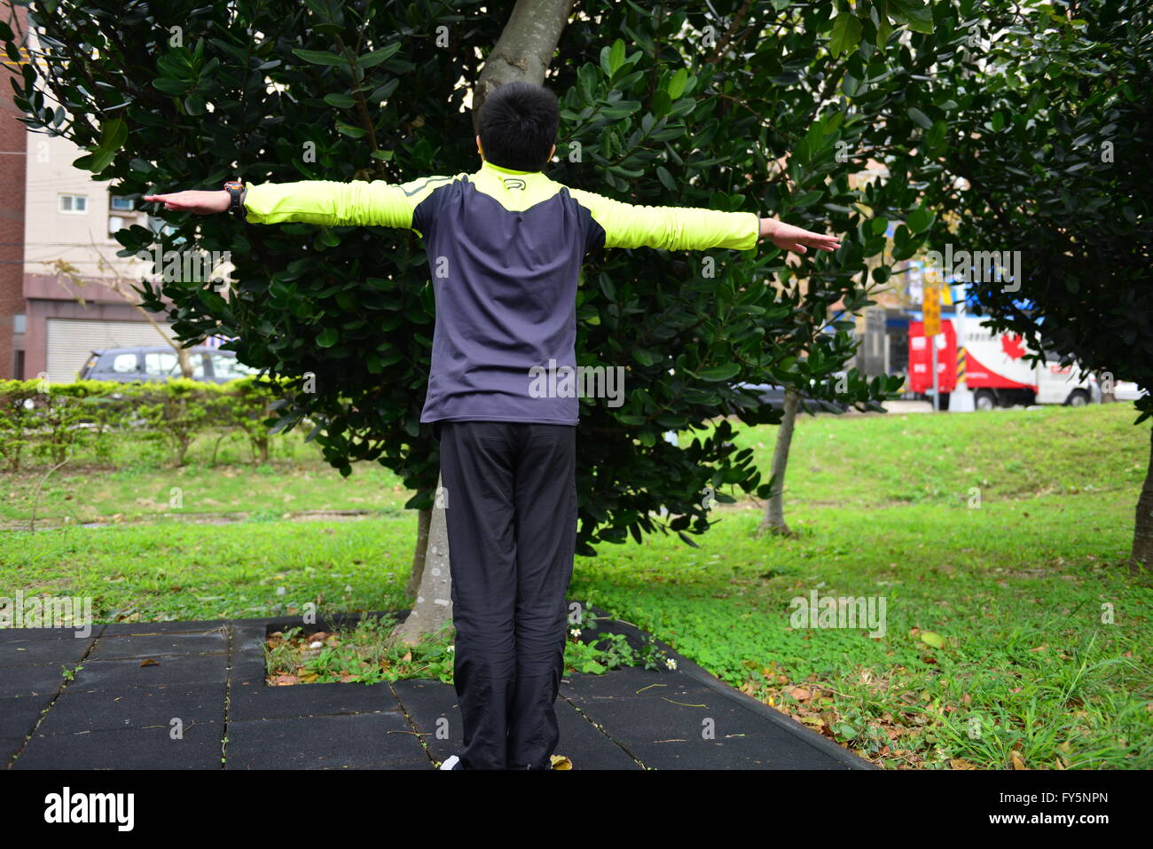 Exercise regularly and eat a healthy , balanced diet Stock Photo - Alamy