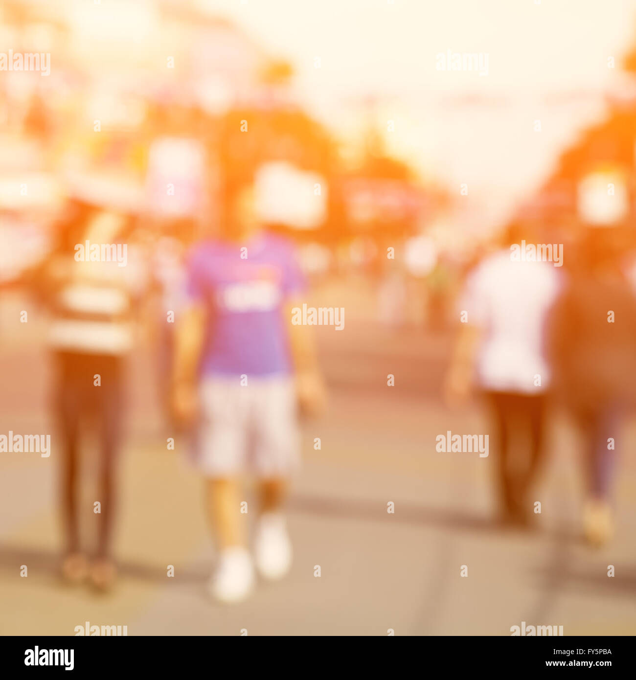 people walking on a city street Stock Photo - Alamy