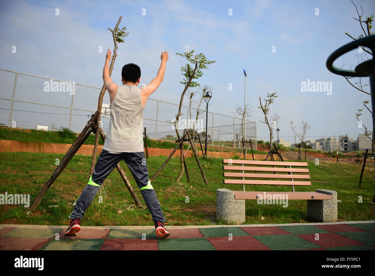 Exercise regularly and eat a healthy , balanced diet Stock Photo - Alamy