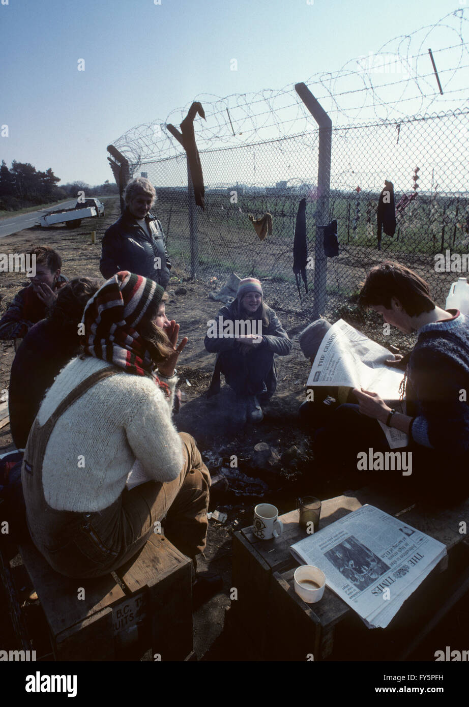 In 1981 the Greenham Common women's protest camp was established to ...