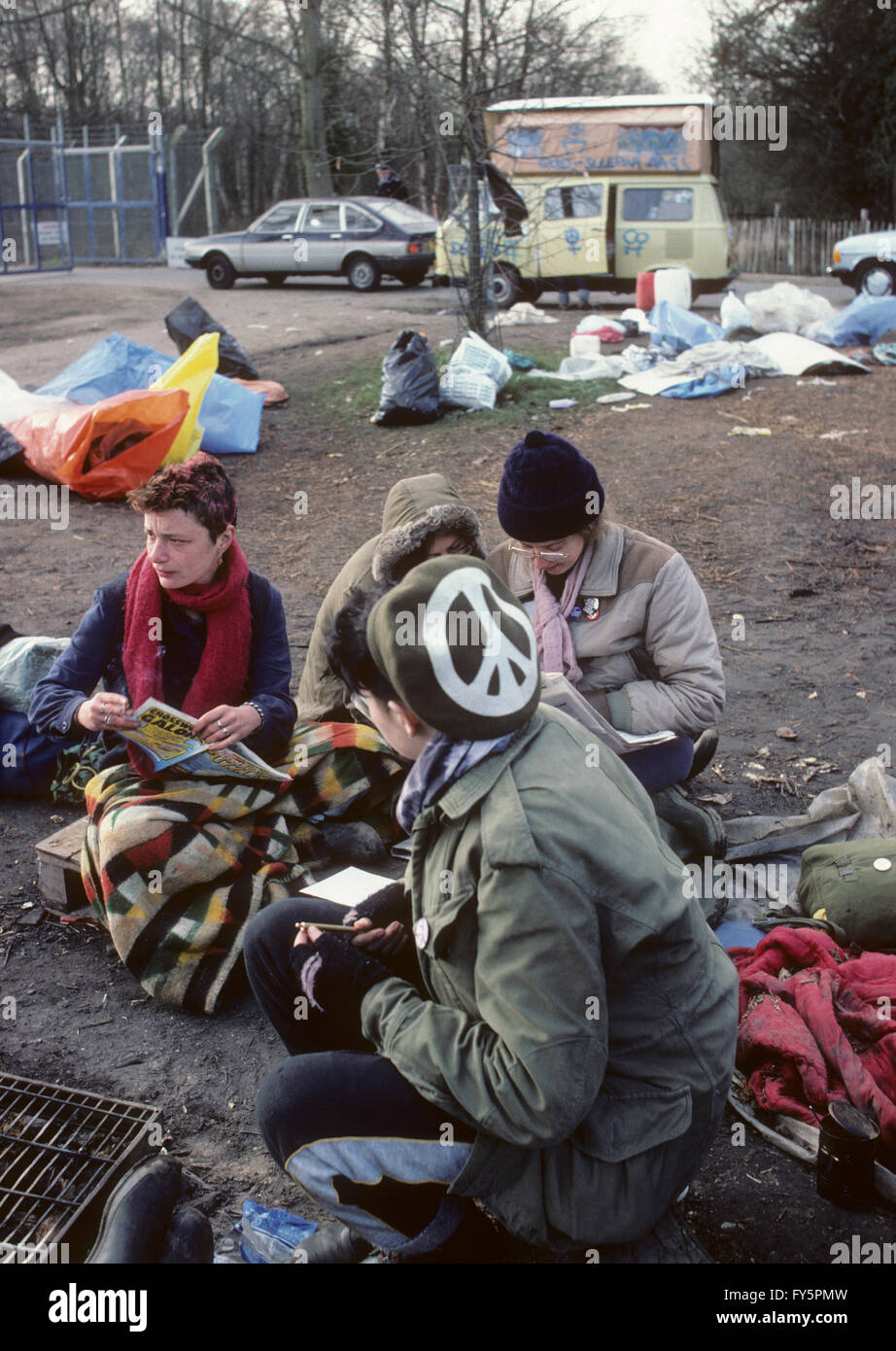 In 1981 the Greenham Common women's protest camp was established to ...