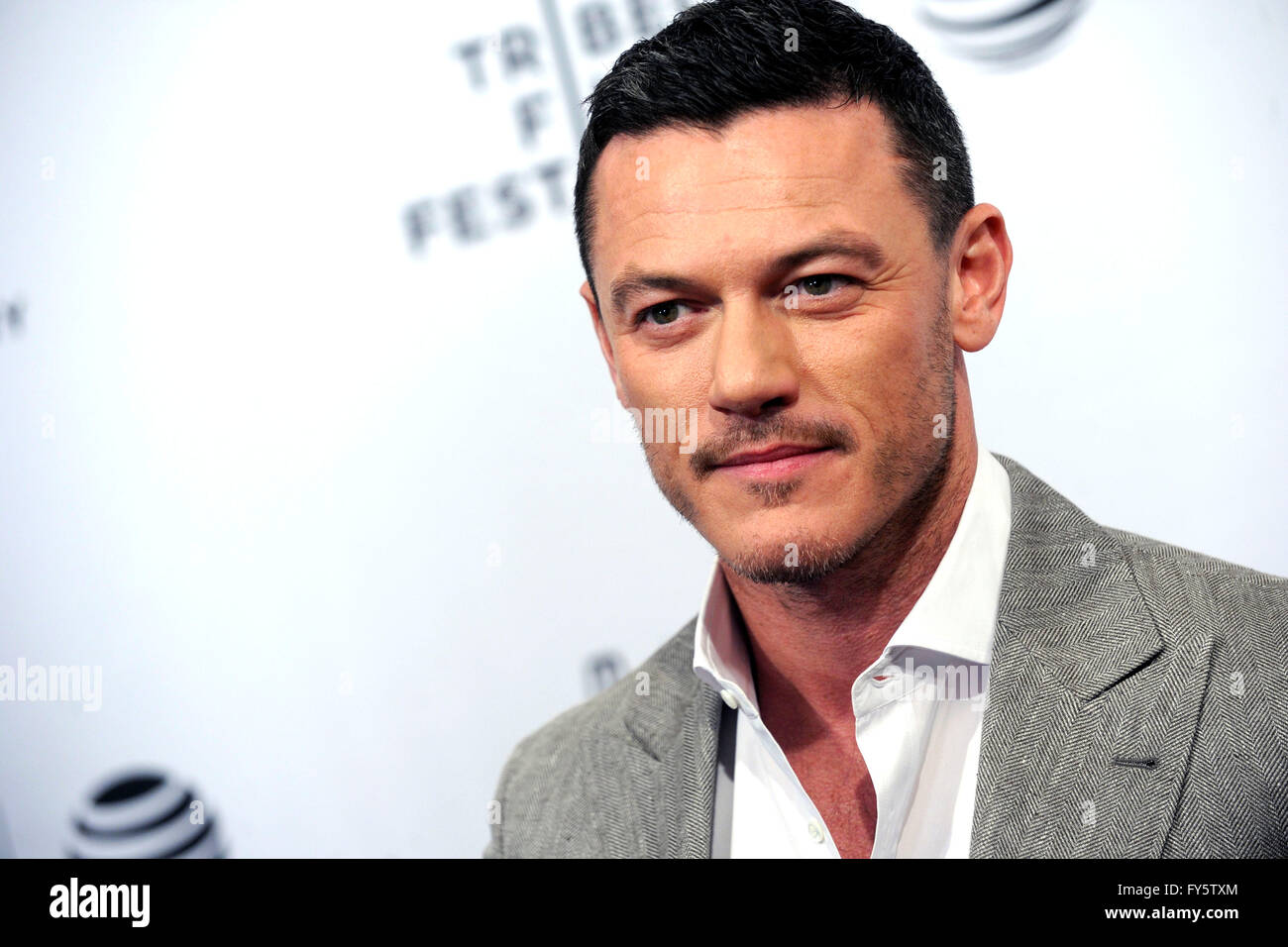 New York City. 20th Apr, 2016. Luke Evans attends the 'High-Rise ...