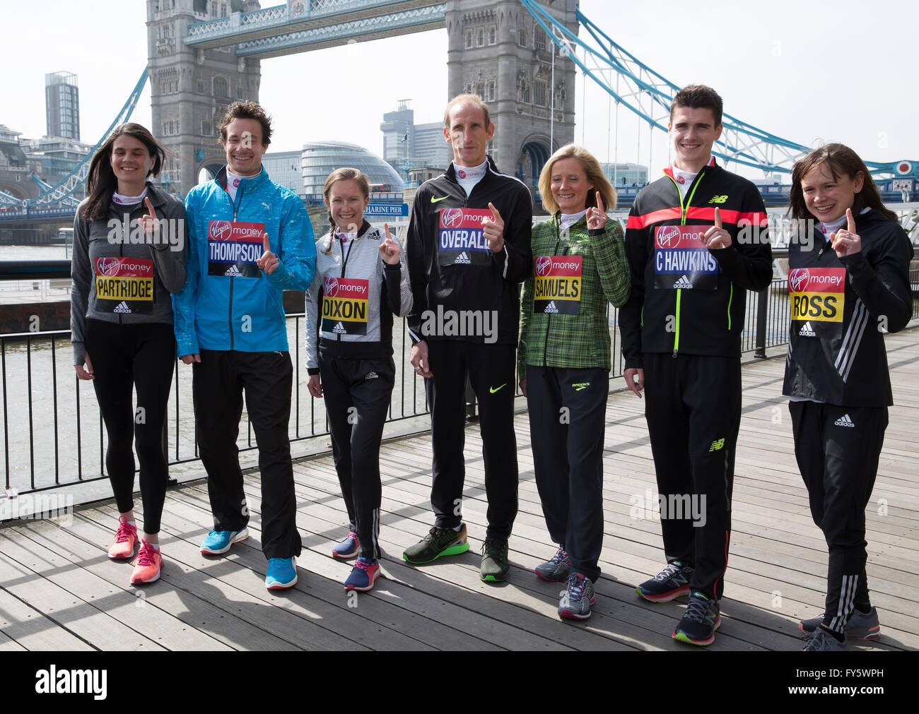 British london marathon runners chris thompson hi-res stock photography ...