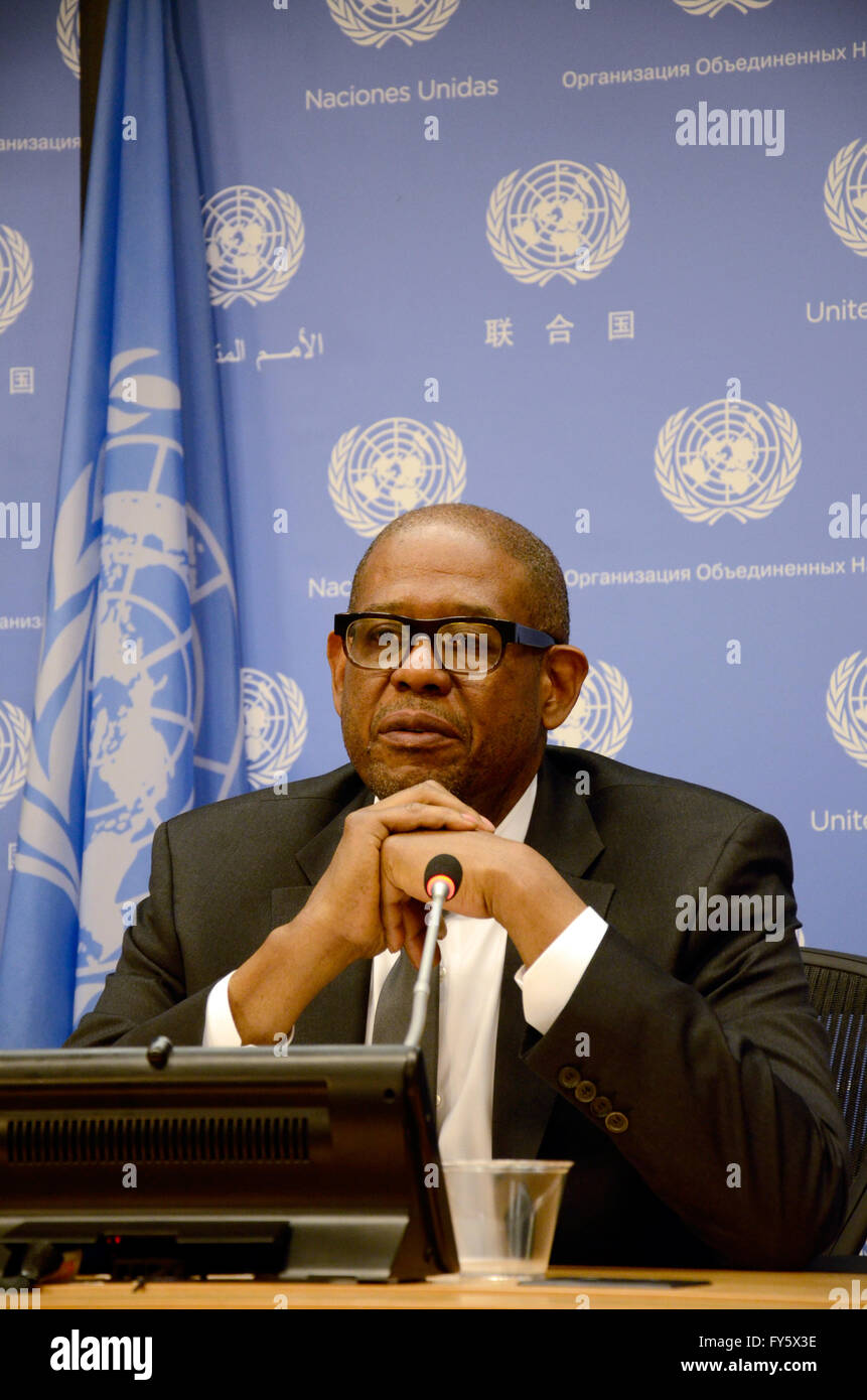 Actor and UNESCO Goodwill Ambassador Forest Whitaker calls for the ...