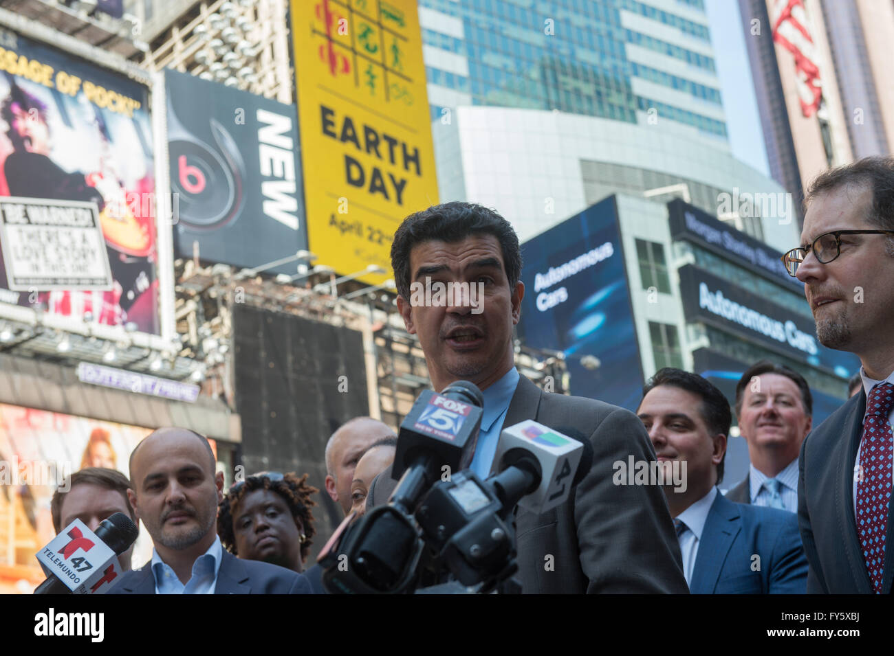 New York, NY, USA. 21st Apr, 2016. New York City councilman YDANIS ...