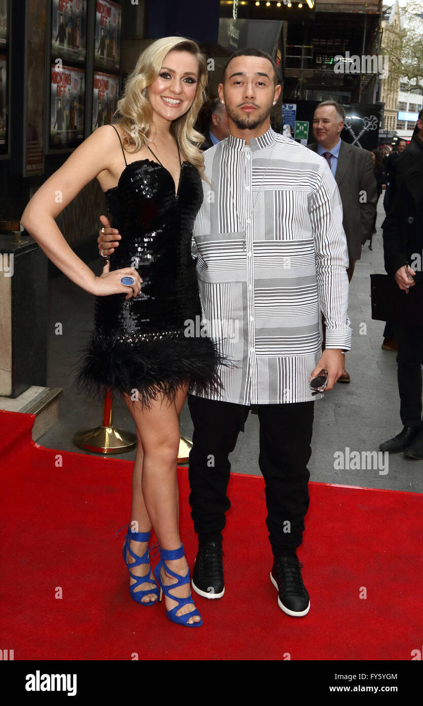 London, UK. Larissa Eddie and Mason Noise at the Kicking Off - UK ...