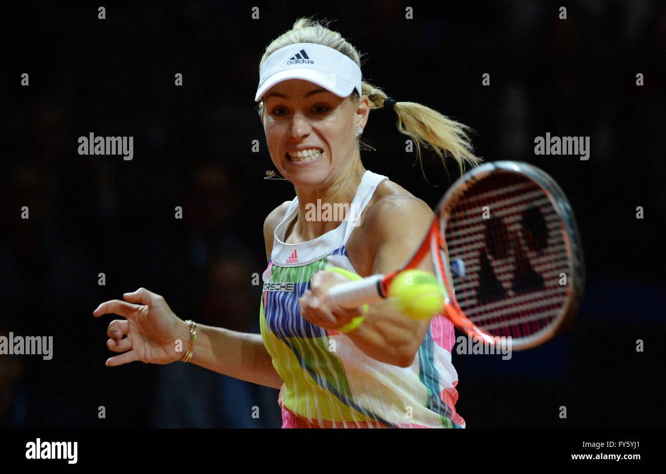 Stuttgart, Germany. 22nd Apr, 2016. Angelique Kerber from Germany in ...