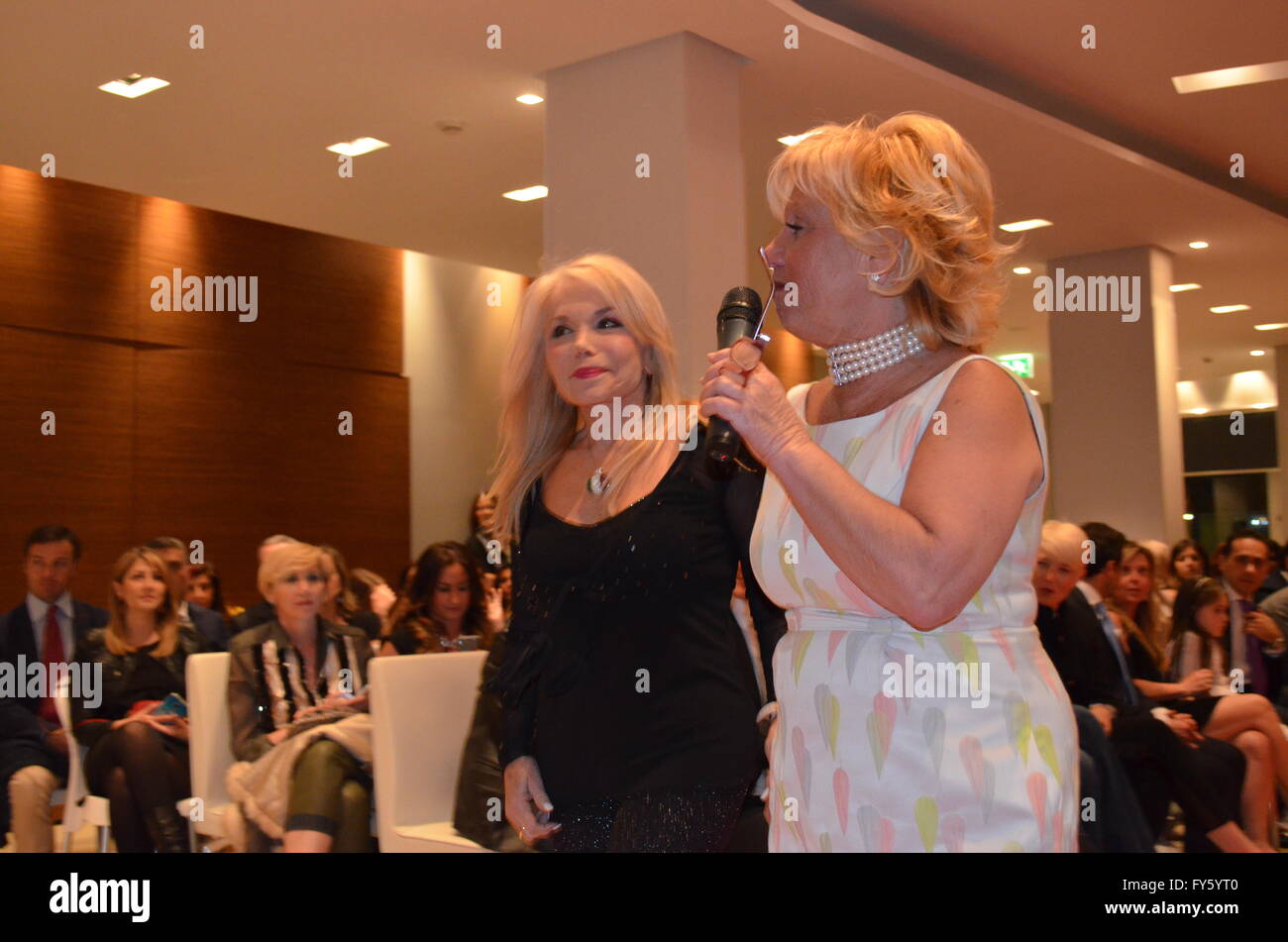 Maria Giovanna Elmi during Charity Gala "Spring is woman" at Villa ...