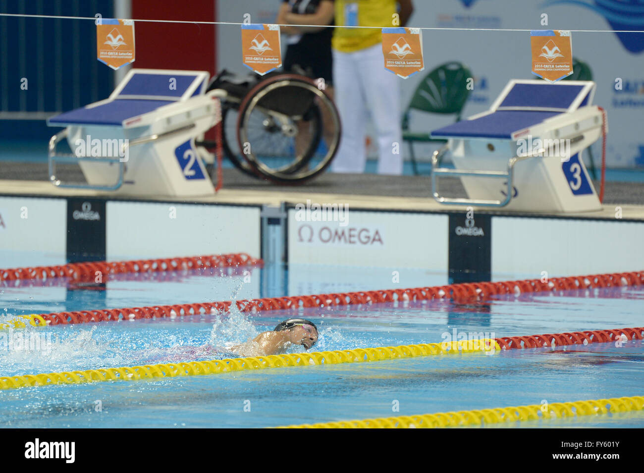 Rio de Janeiro, Brazil. 22nd April, 2016. SWIMMING Paralympics ...