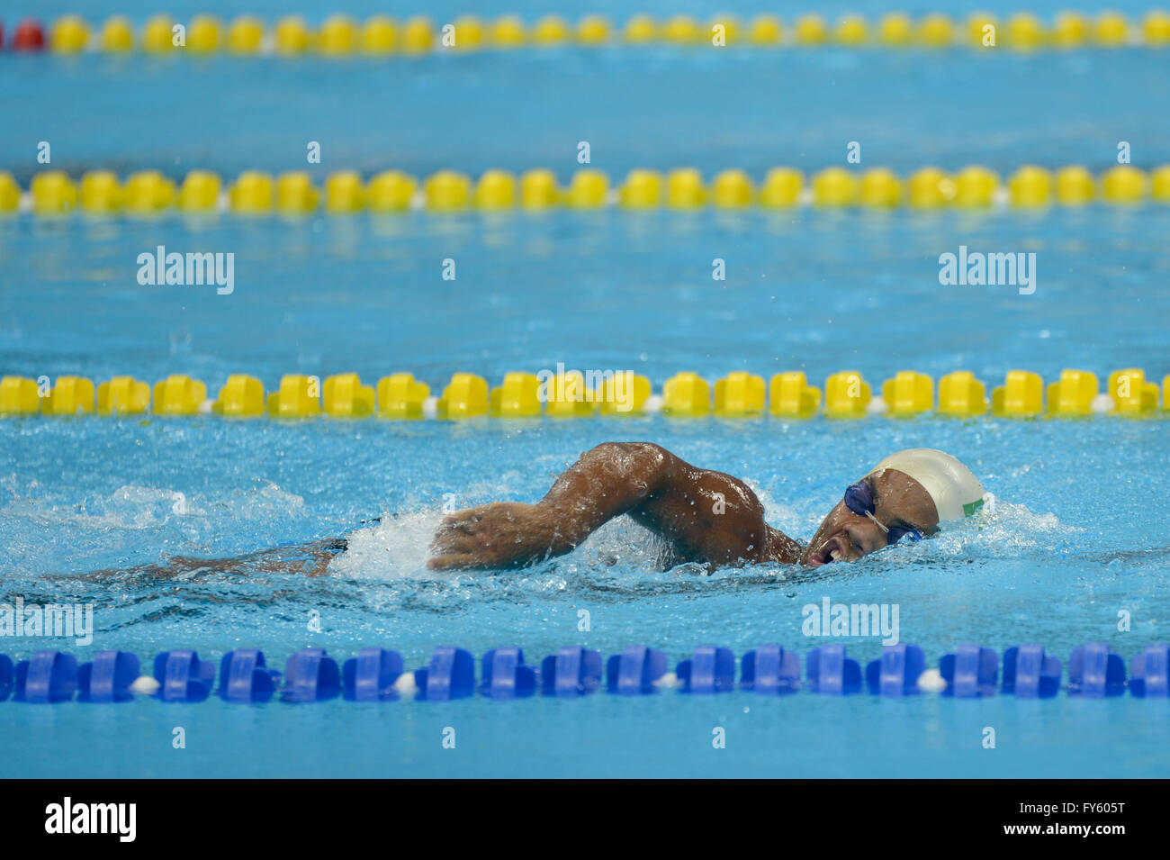 Rio de Janeiro, Brazil. 22nd April, 2016. SWIMMING Paralympics - of ...