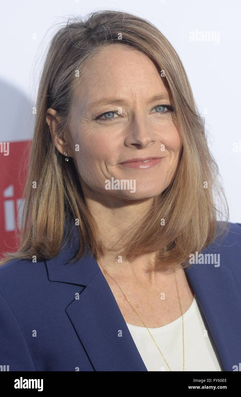 New York, NY, USA. 21st Apr, 2016. Jodie Foster at arrivals for TAXI ...