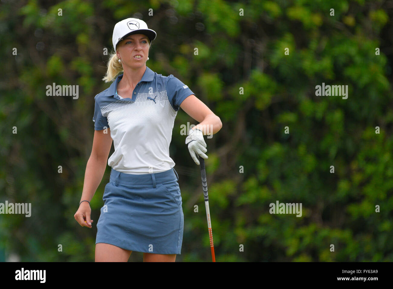 Sarasota, Florida, USA. 22nd Apr, 2016. Sophia Popov the first round of ...