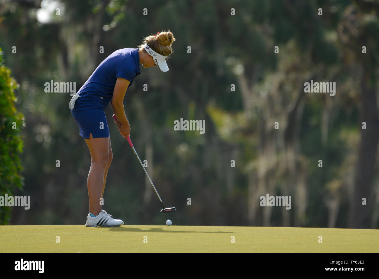 Sarasota, Florida, USA. 22nd Apr, 2016. Kathleen Ekey during the first ...