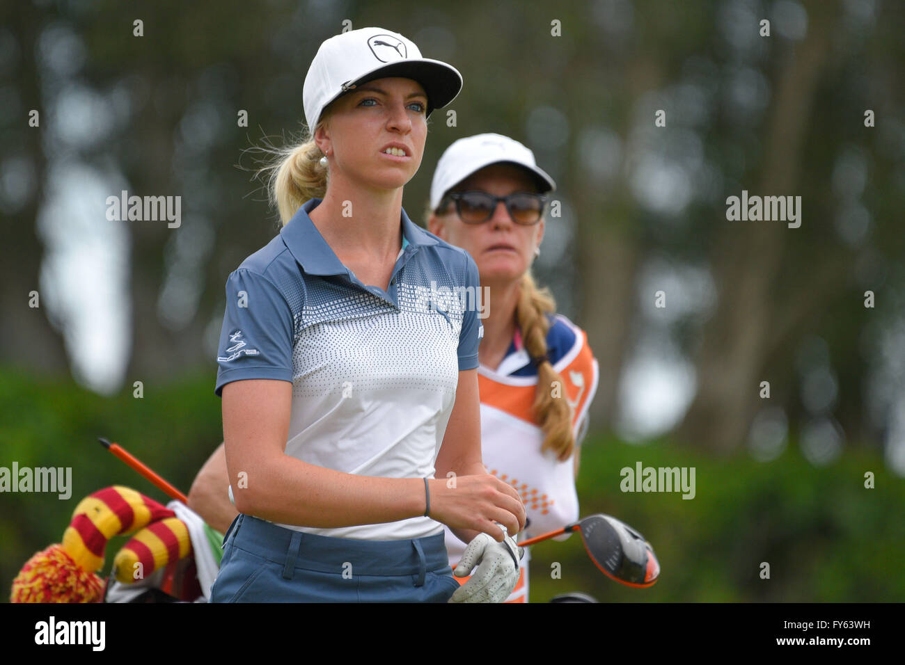 Sarasota, Florida, USA. 22nd Apr, 2016. Sophia Popov the first round of ...
