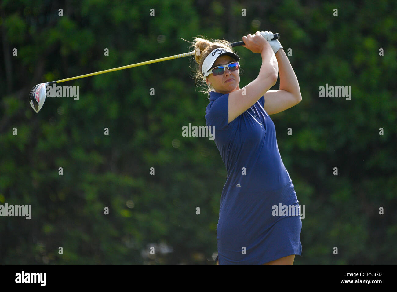 Sarasota, Florida, USA. 22nd Apr, 2016. Kathleen Ekey during the first ...